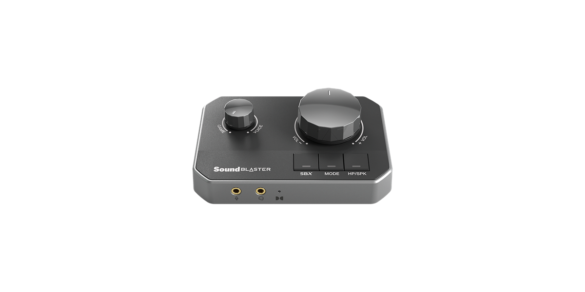 Sound Blaster G8 高解析度双USB的游戏DAC和放大器 - 创新科技（中国）